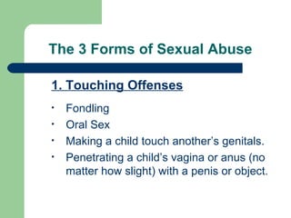 Sexual abuse awareness | PPT