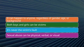 UNDERSTANDING AND PREVENTING SEXUAL ABUSE Seminar presentation.pptx