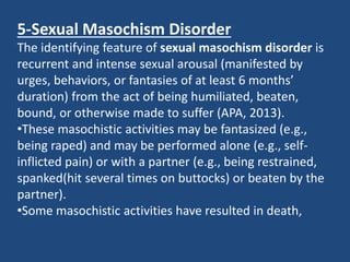 Sexual and gender identity disorder | PPTX