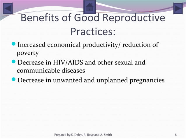 Sexual and reproductive health | PPT | Pregnancy | Reproductive Health