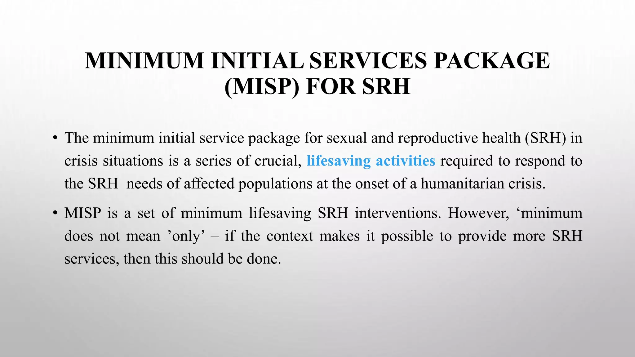 Sexual and reproductive health and rights | PPTX