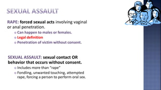 Sexual assault | PPTX