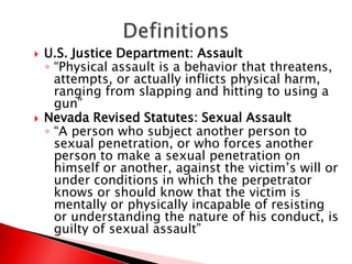 Sexual assault 2.22.10