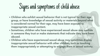 Sexual Assault: Signs, Trauma, and Prevention | Solh Wellness | PPT