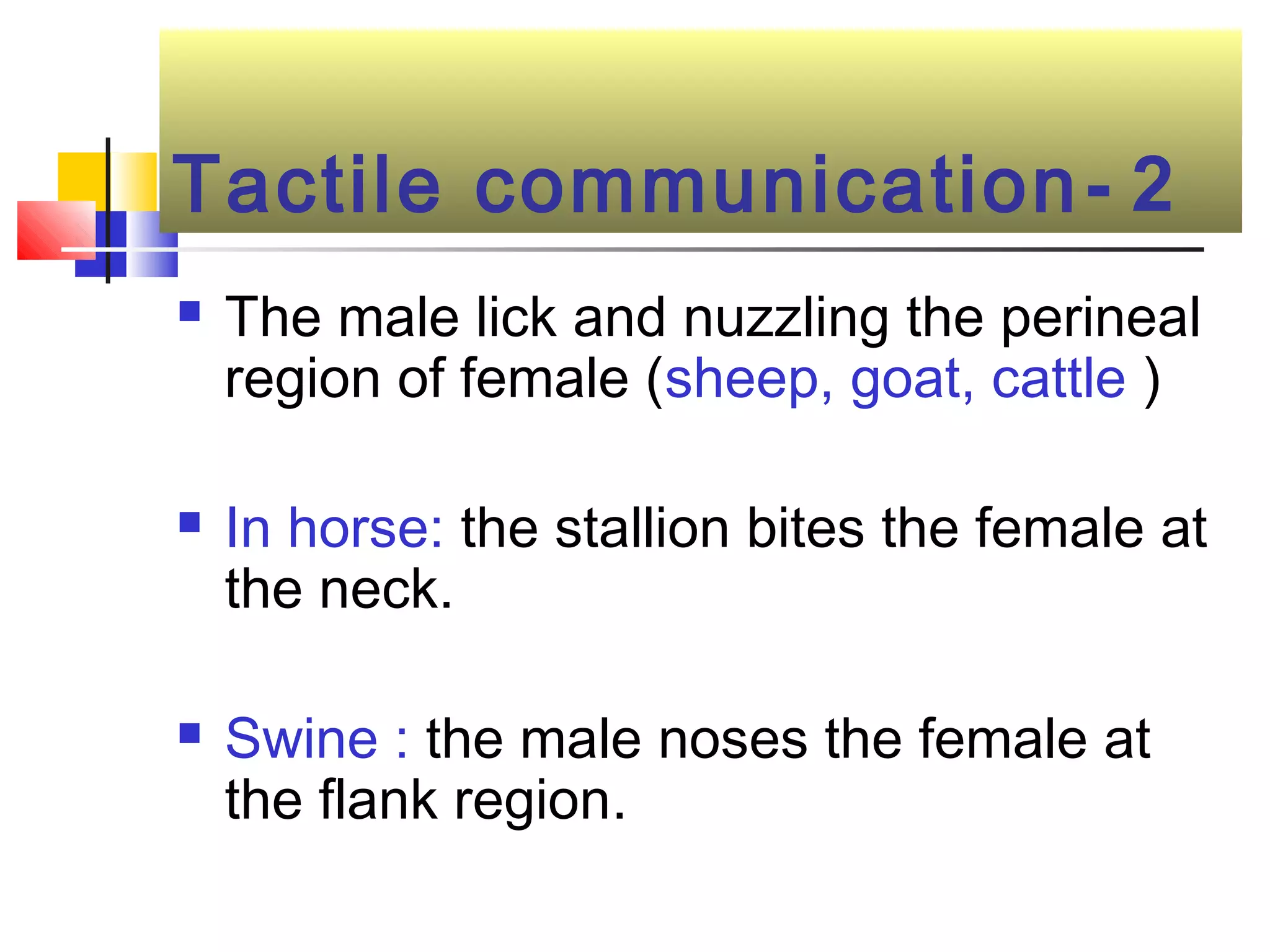 Reproductive behaviour: 1-Sexual behaviour in animals | PPT