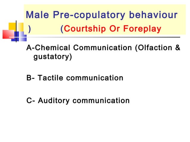 Reproductive behaviour: 1-Sexual behaviour in animals | PPT