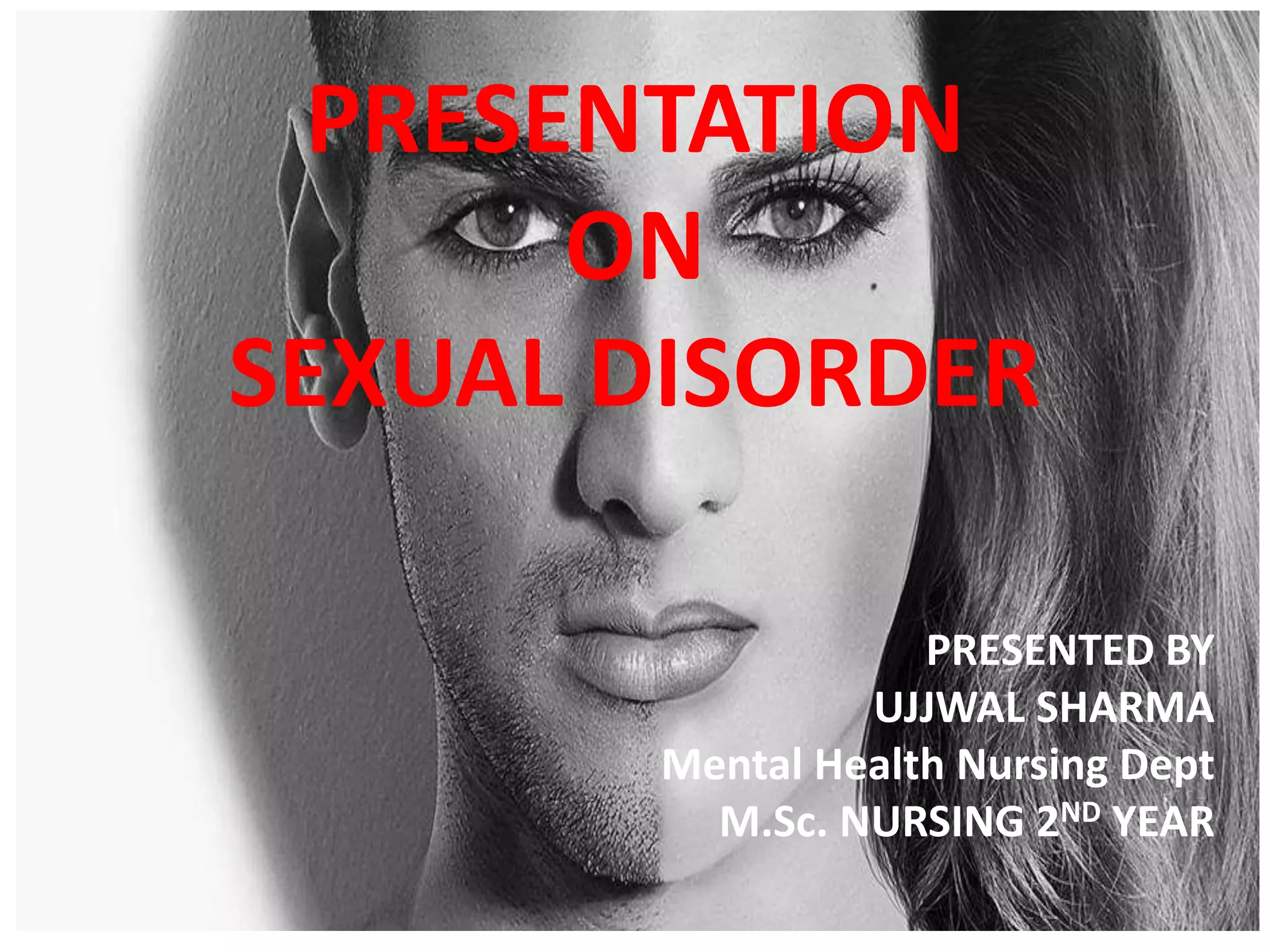 Sexual Disorder Pptx 4241
