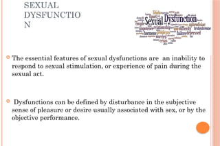 sexual disorder new dsm v for nursing stu | PPT