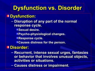 Sexual disorders | PPT