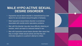 Sexual disorders ppt psychology students | PPTX