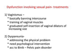 Sexual disorders & Gender identity disorders | PPTX