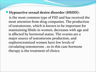 Sexual dysfunction | PPT