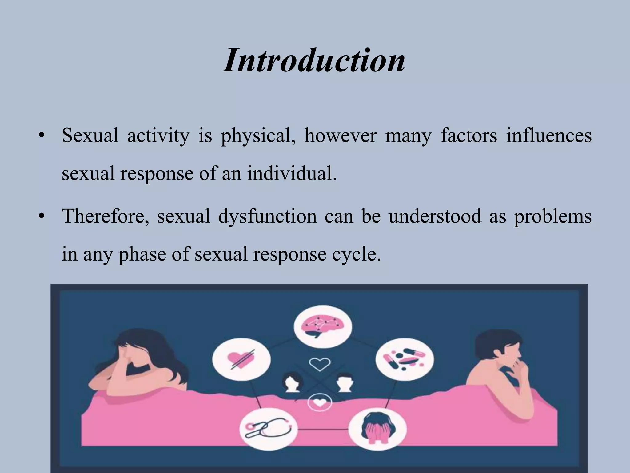 Sexual dysfunction | PPTX