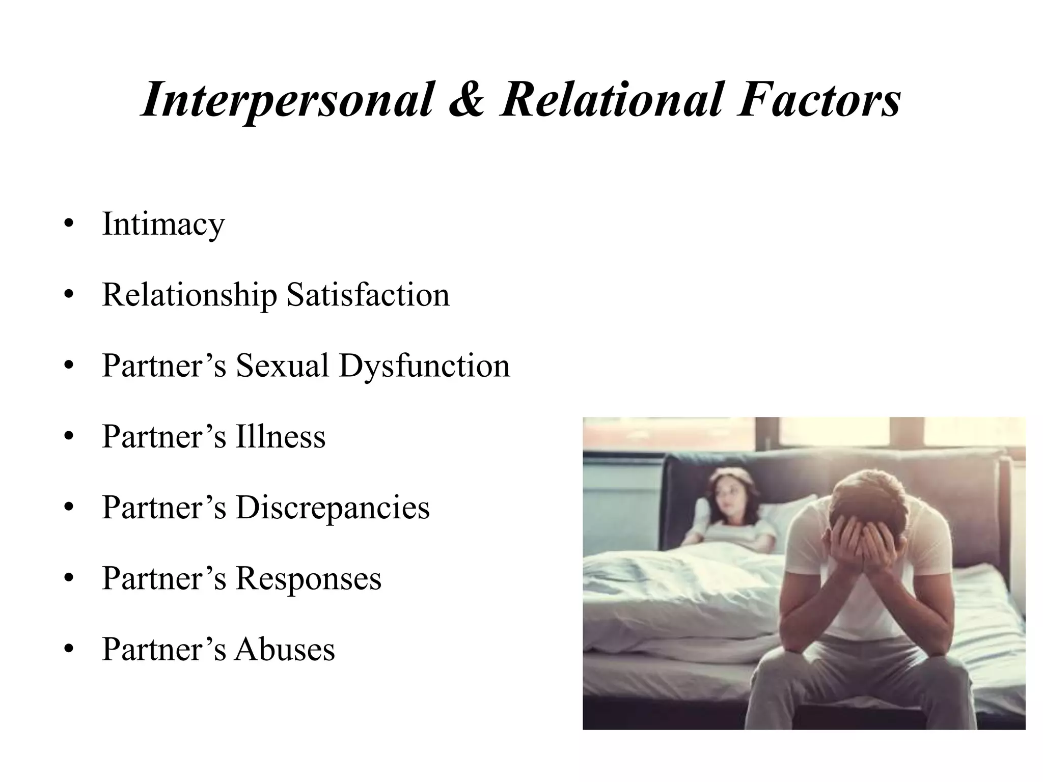 Sexual dysfunction | PPTX