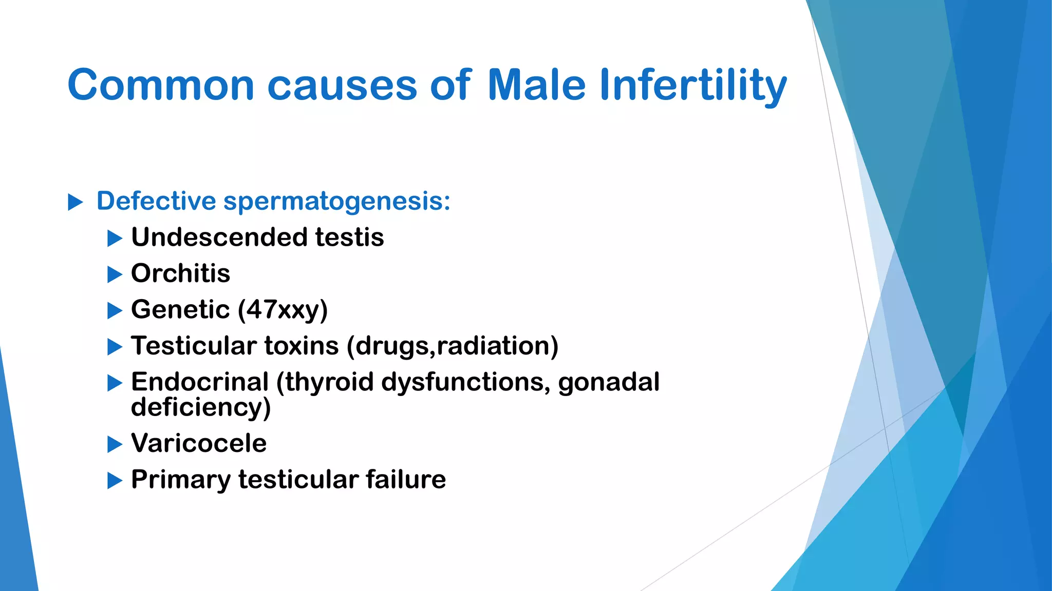 Sexual dysfunction, infertility, contraception, male breast ...