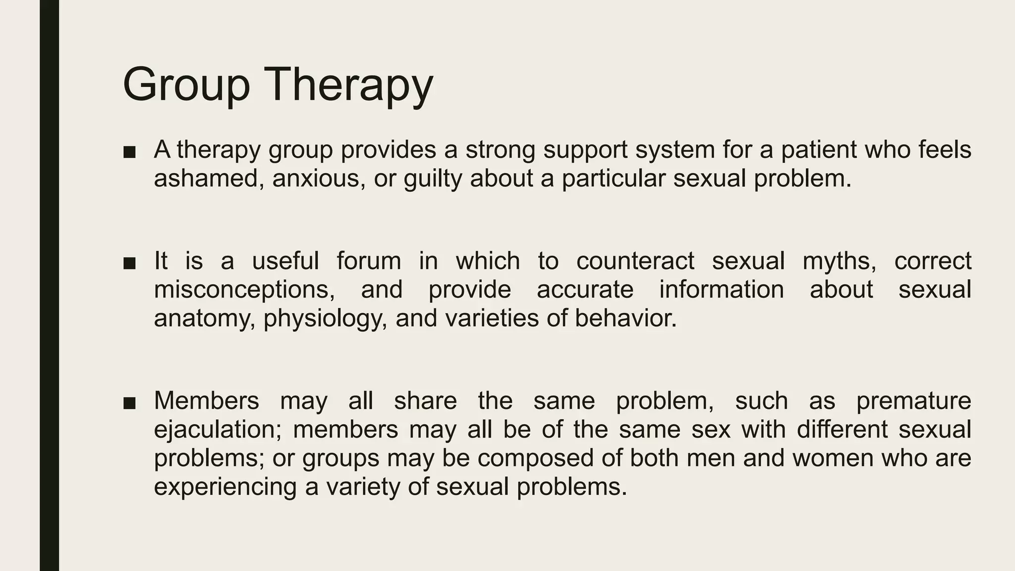 Sexual Dysfunctions | PPTX