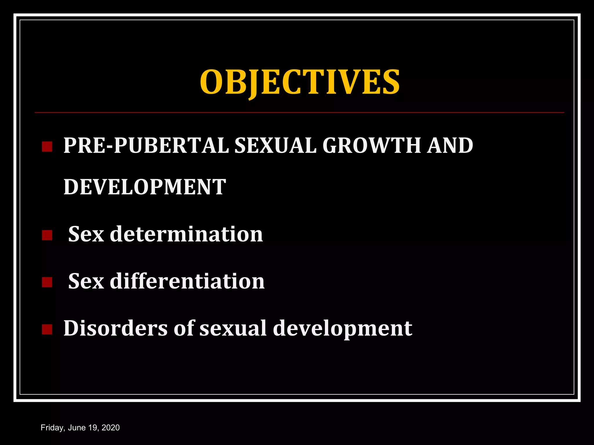Sexual growth and development | PPT