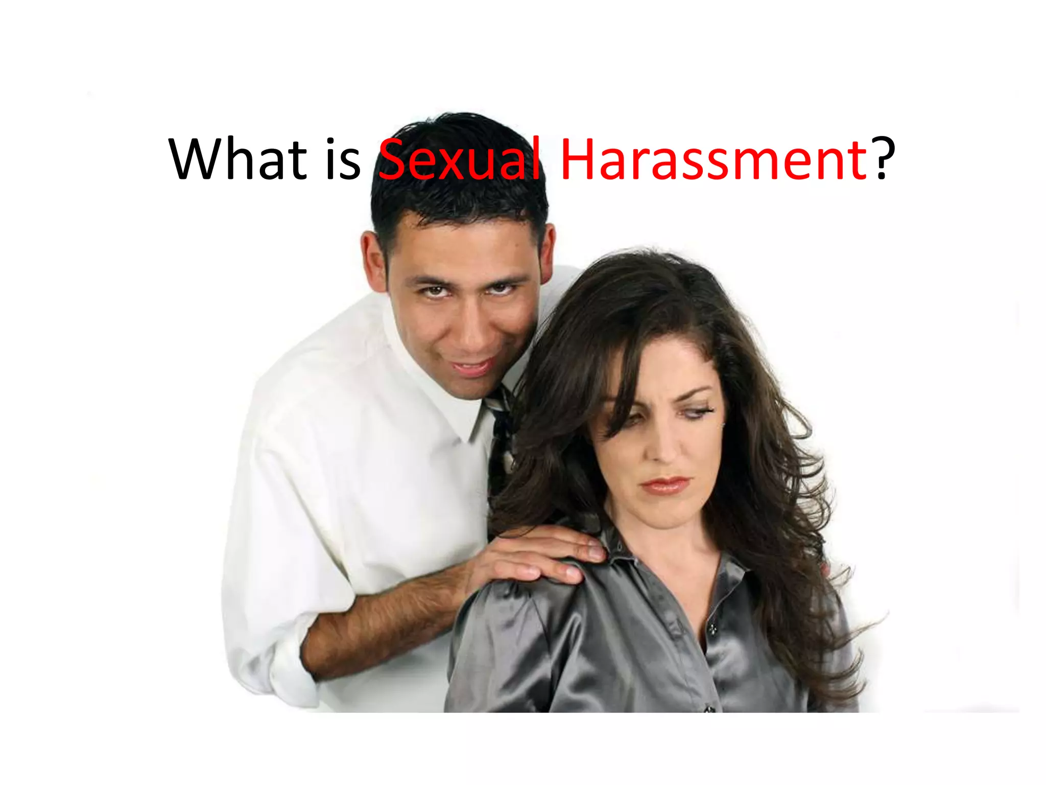 Sexual harassment | PPTX