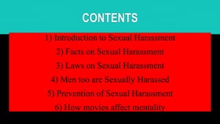 Sexual harassment | PPTX