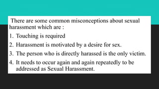 Sexual harassment | PPTX