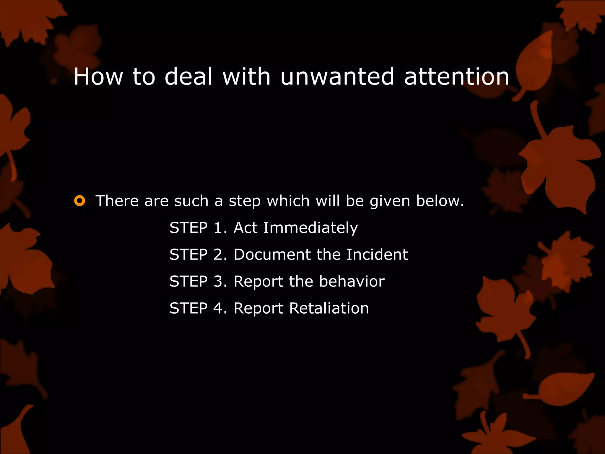 Sexual harassment PPT by NIkhil | PPTX