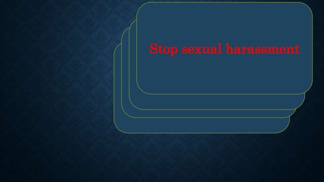 Sexual harassment | PPT