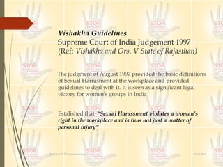 Sexual harassment awareness session | PPT