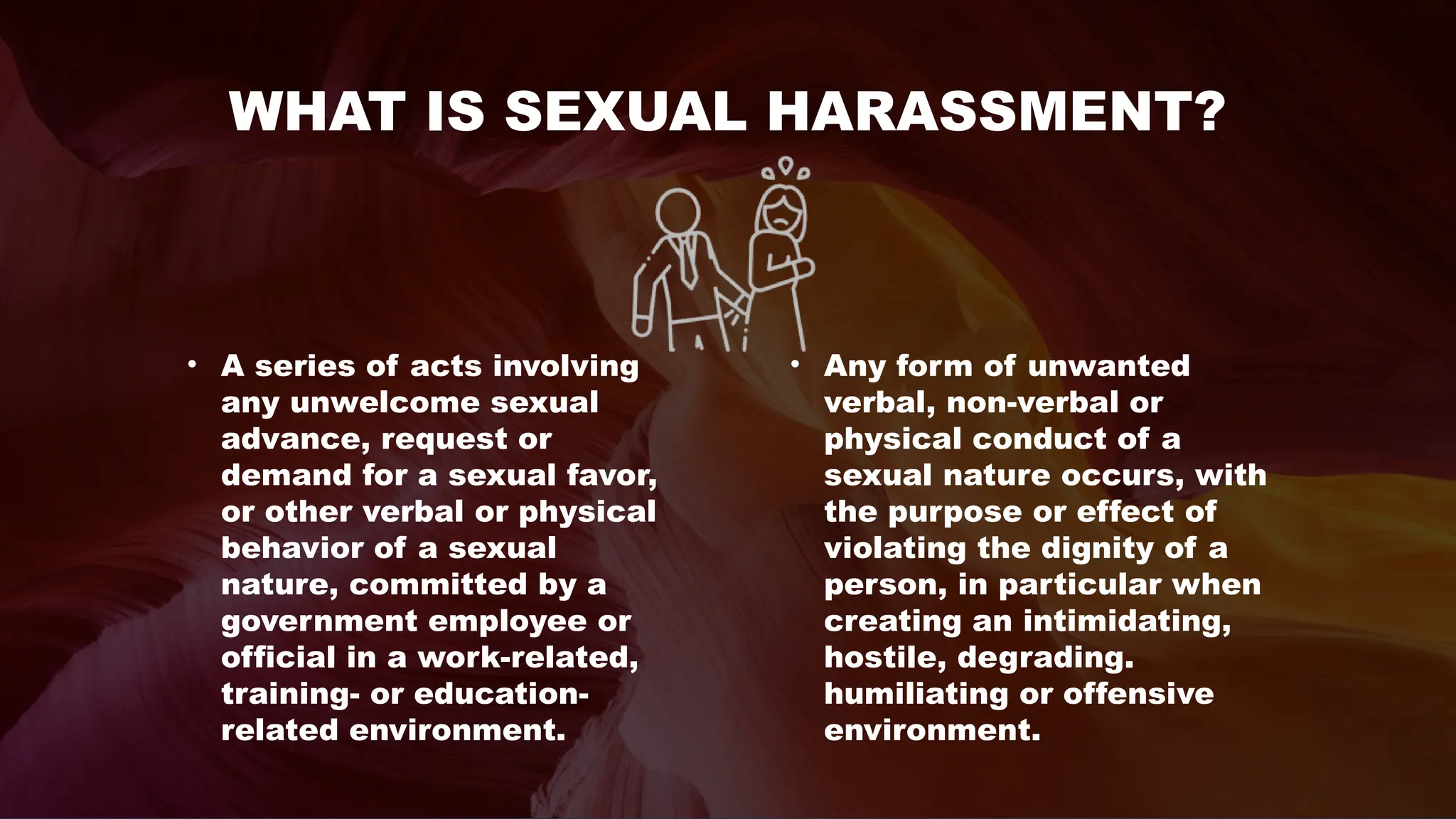 powerpoint about sexual harassment and paraphilias | PPTX