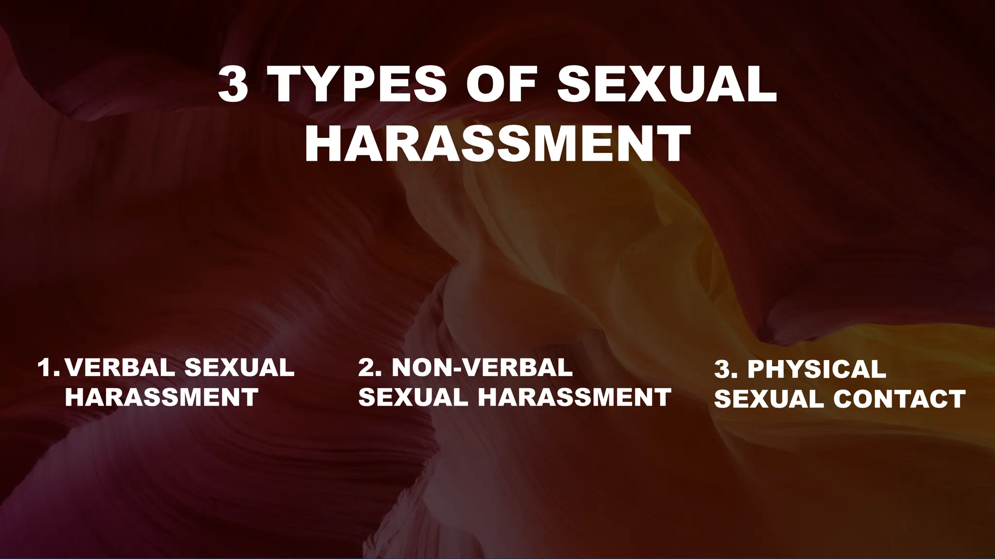 powerpoint about sexual harassment and paraphilias | PPTX