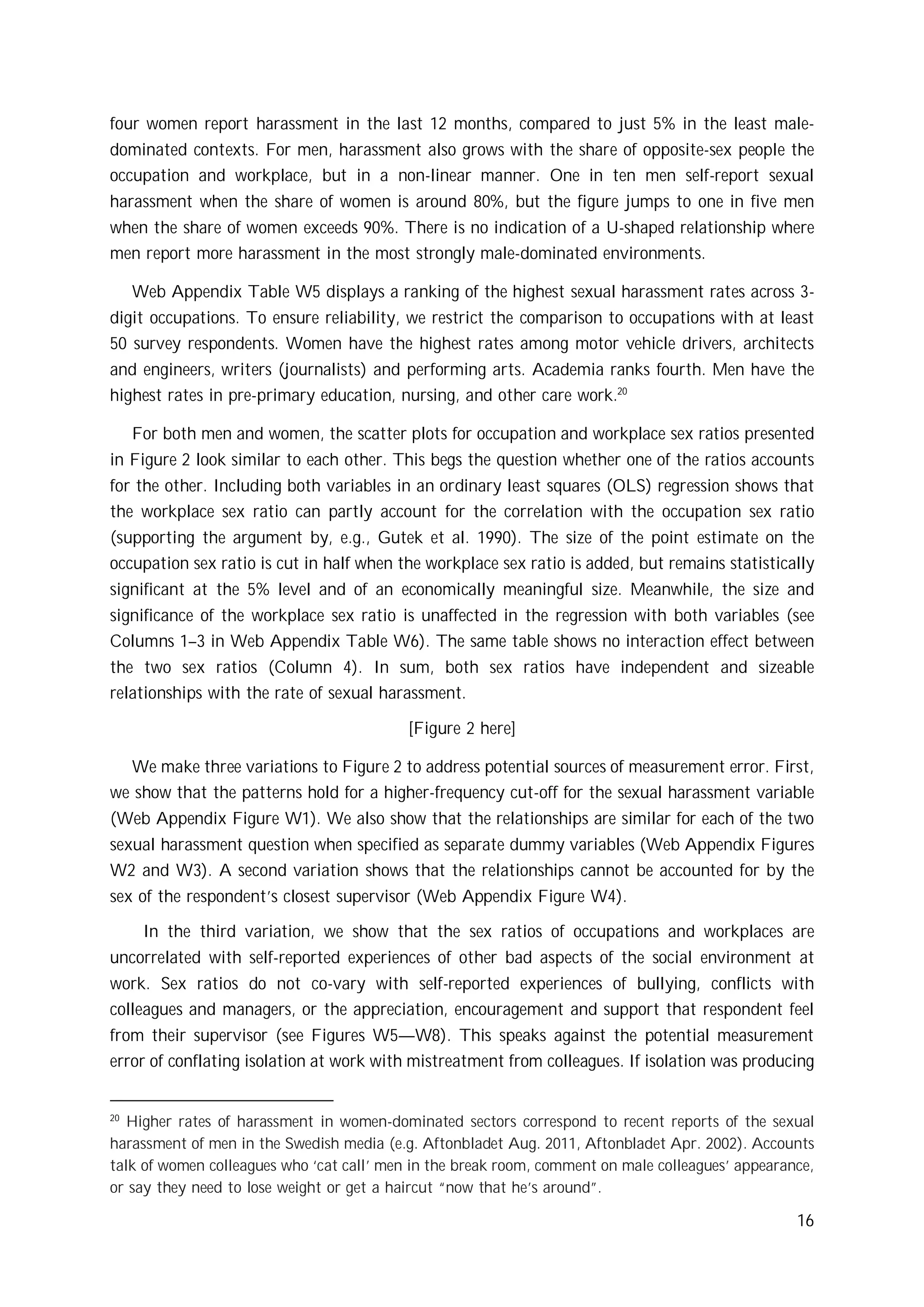 Sexual harassment and gender inequality in the labor market | PDF