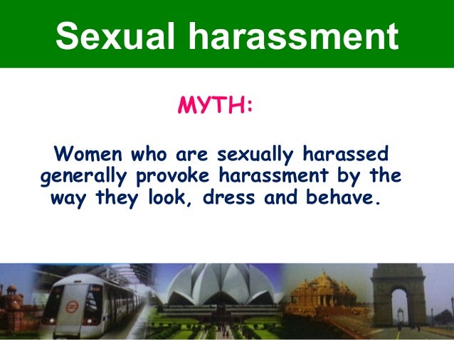 Sexual Harassment Myths And Facts Dr Sharda Jain Lifecare Centre