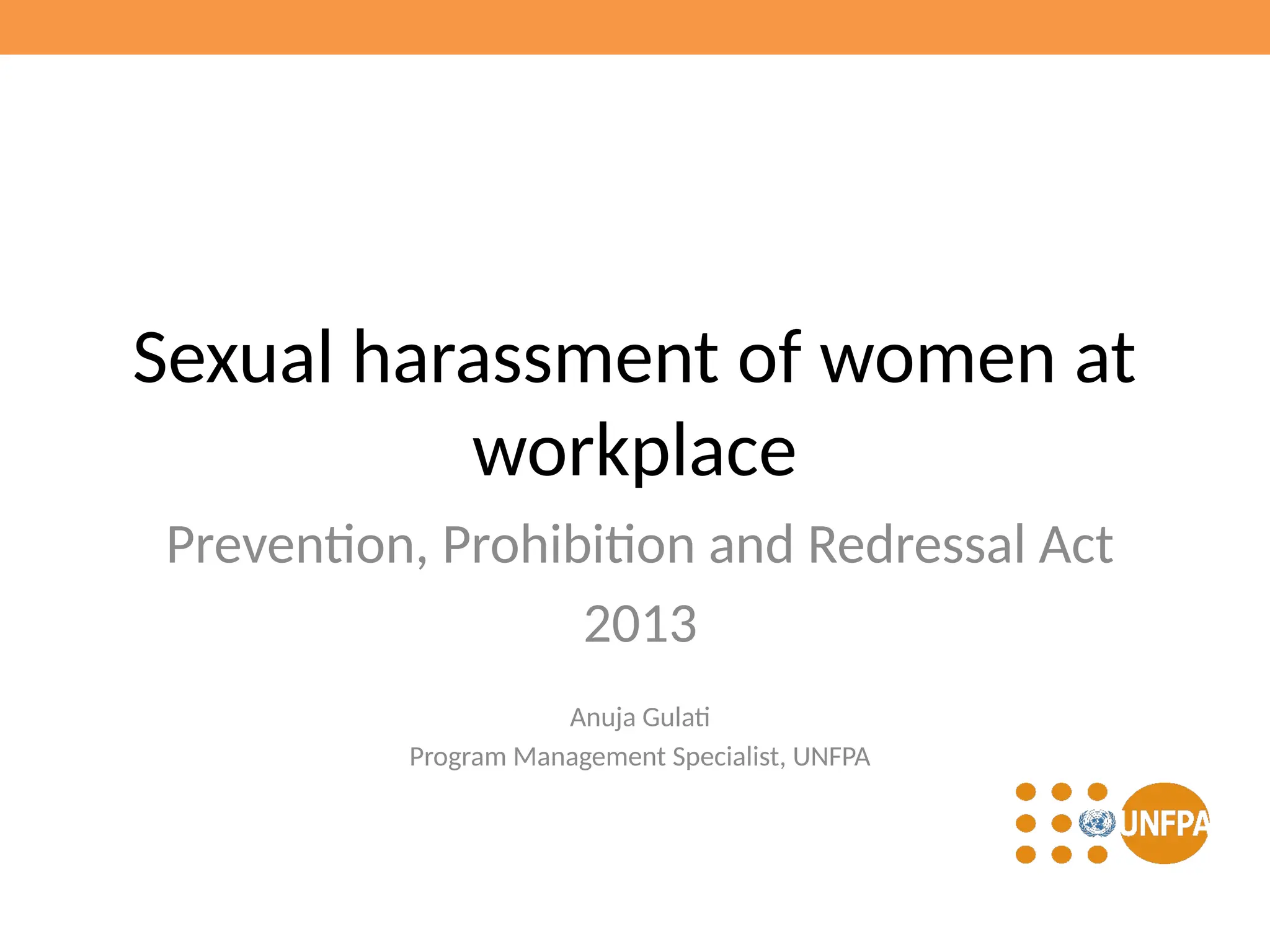 Sexual harassment at workplace for Odisha.pptx