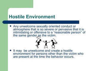 Sexual Harassment In Educ. Workplace | PPT | Crime & Harmful Acts to ...