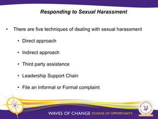 Sexual Harassment in the Workplace: Breaking the Silence | PPTX