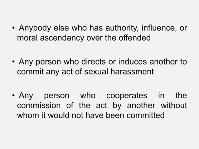 Sexual Harassment in the Philippine Workplace