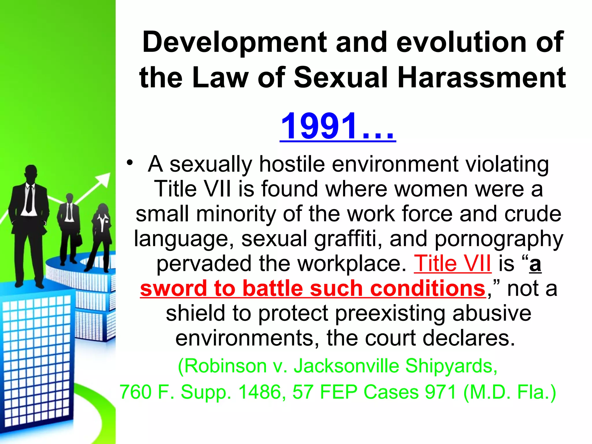 Sexual Harassment in the Workplace- Richard Garrity | PPT