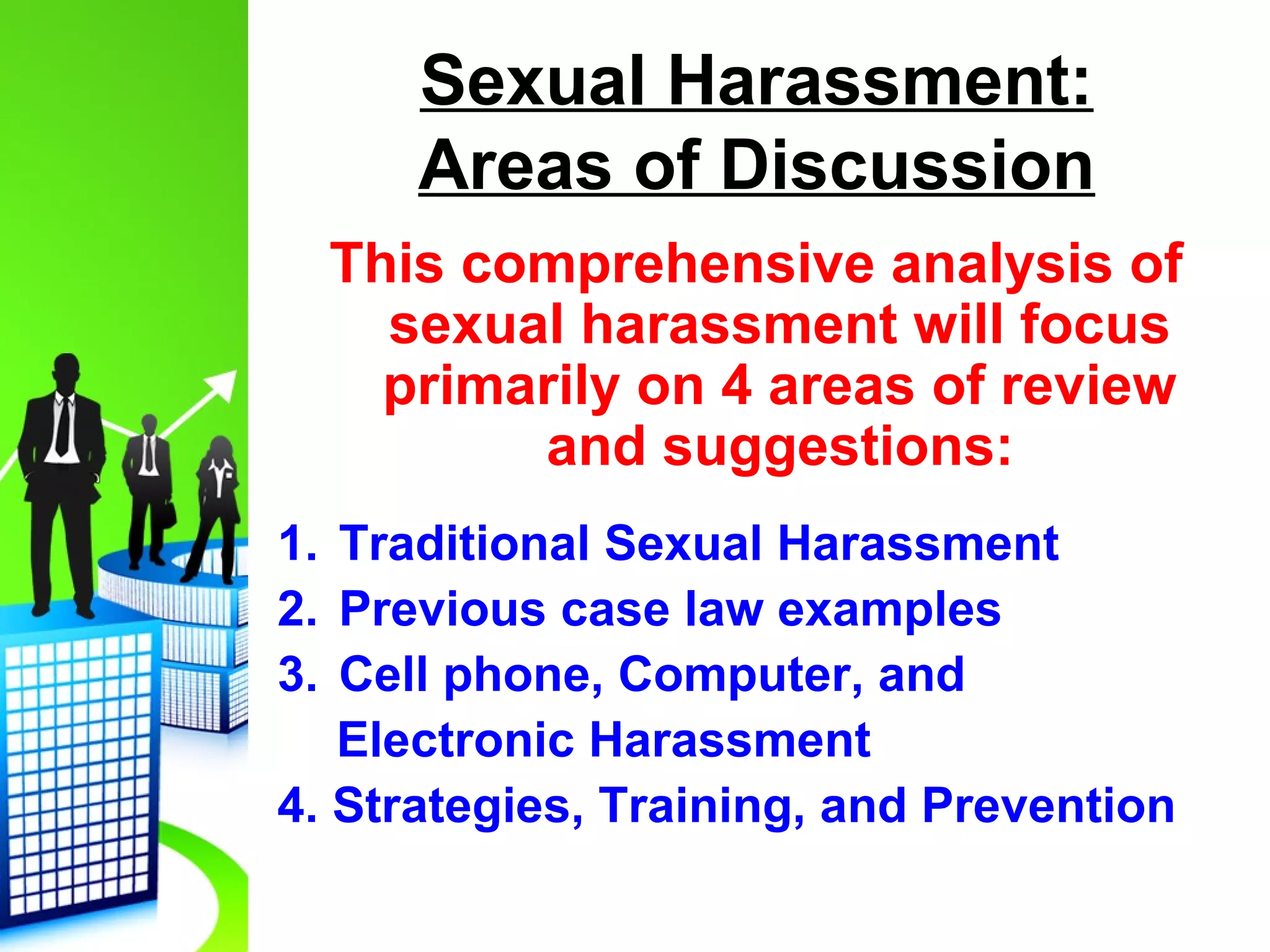 Sexual Harassment in the Workplace- Richard Garrity | PPT