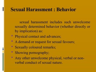 Sexual Harassment of women at workplace.pptx