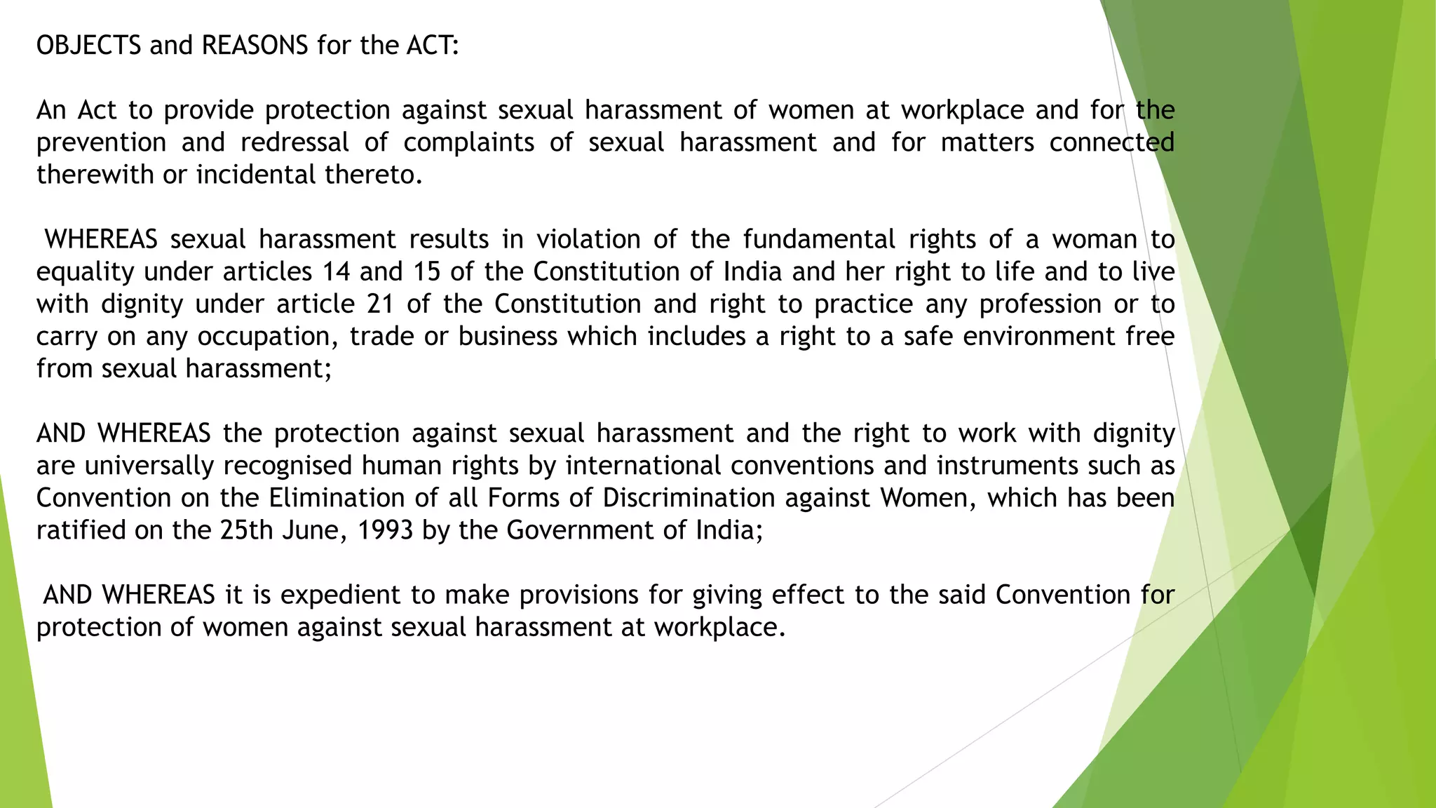 SEXUAL HARASSMENT OF WOMEN AT WORKPLACE PPT.pptx