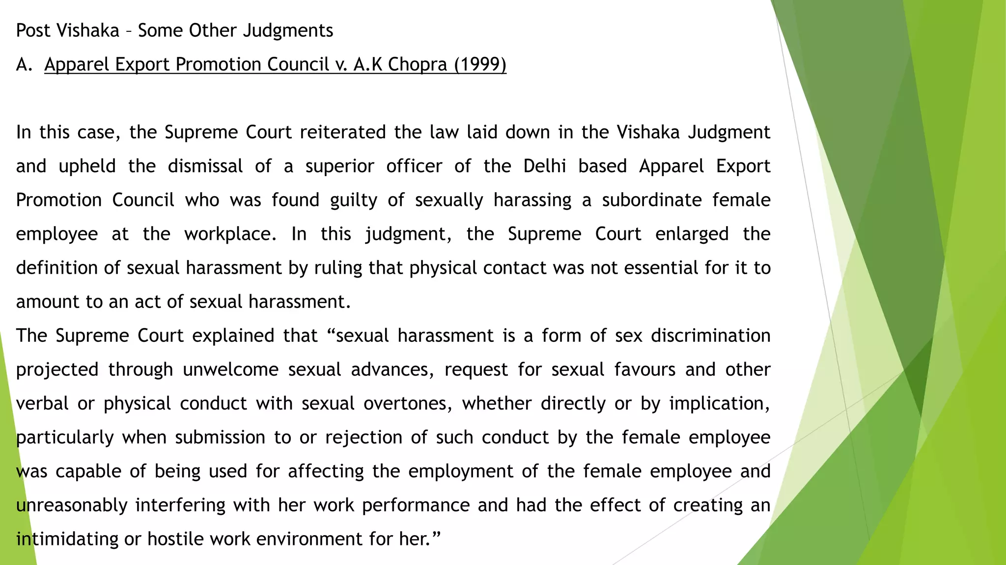 SEXUAL HARASSMENT OF WOMEN AT WORKPLACE PPT.pptx