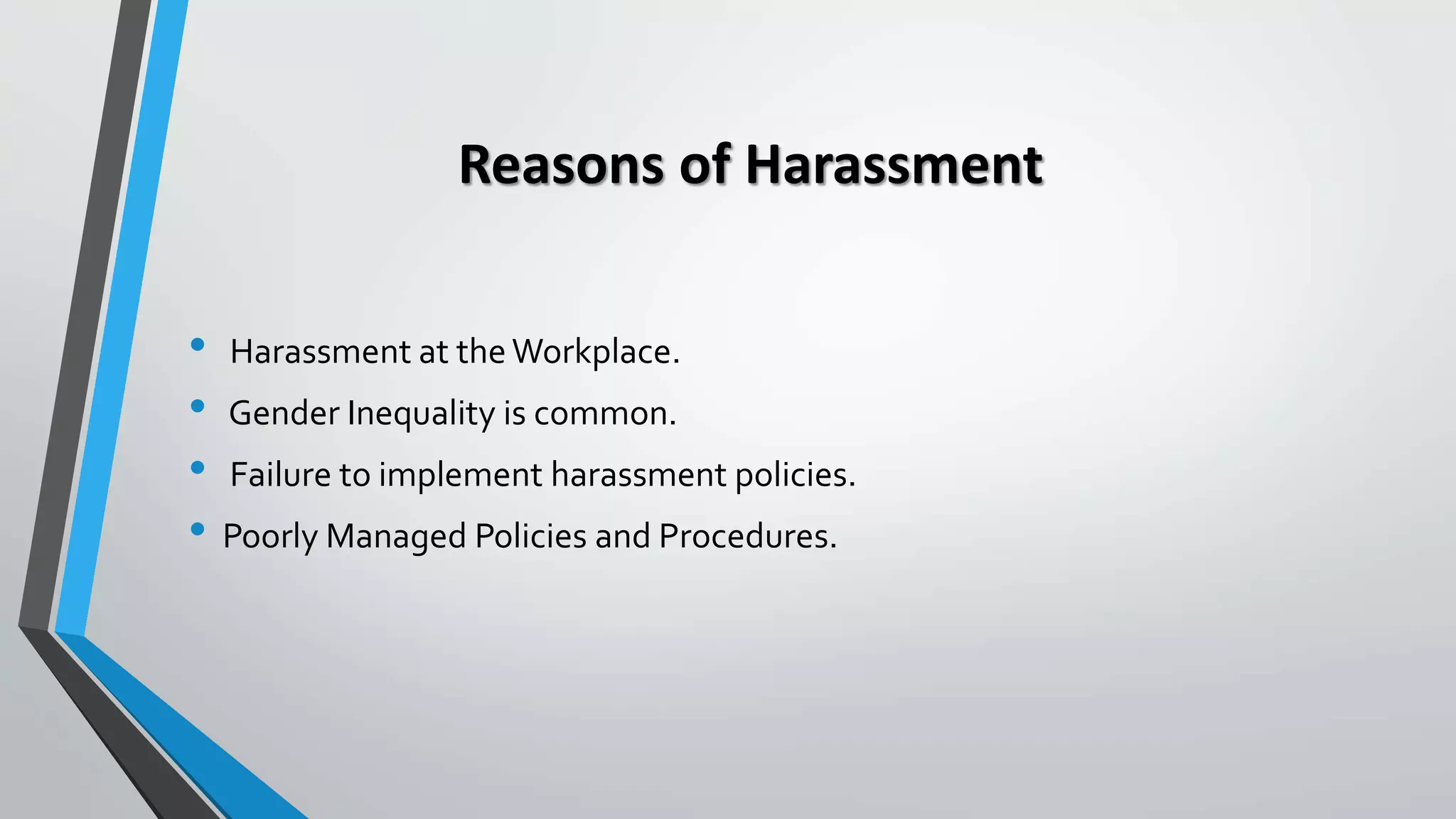 Sexual Harassment Presentation | PPTX