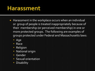Sexual Harassment Prevention For Supervisors | PDF