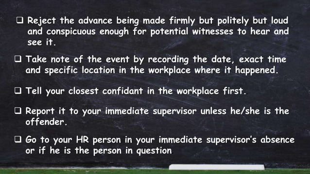 RA 7877 Anti-Sexual Harassment Act of 1995 | PPTX | Crime & Harmful ...