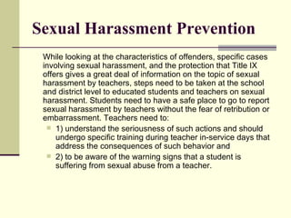 Sexual Haressment | PPT