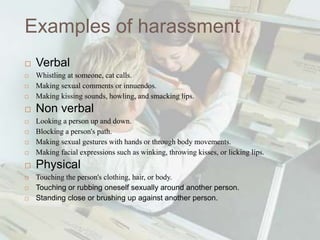Sexual harrasement | PPT