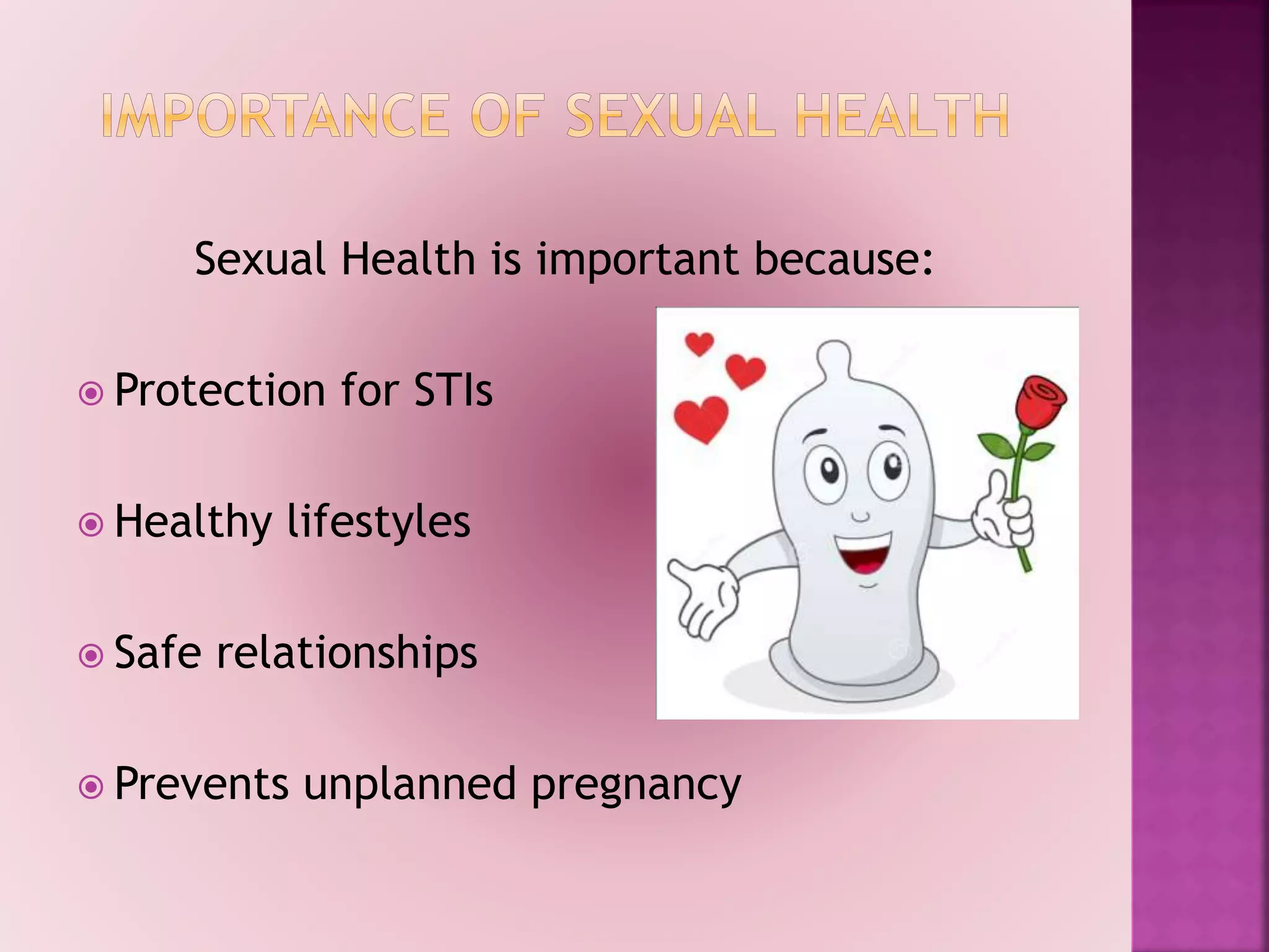Sexual Health Ppt