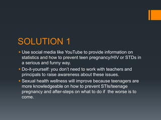 Sexual health power point template | PPTX