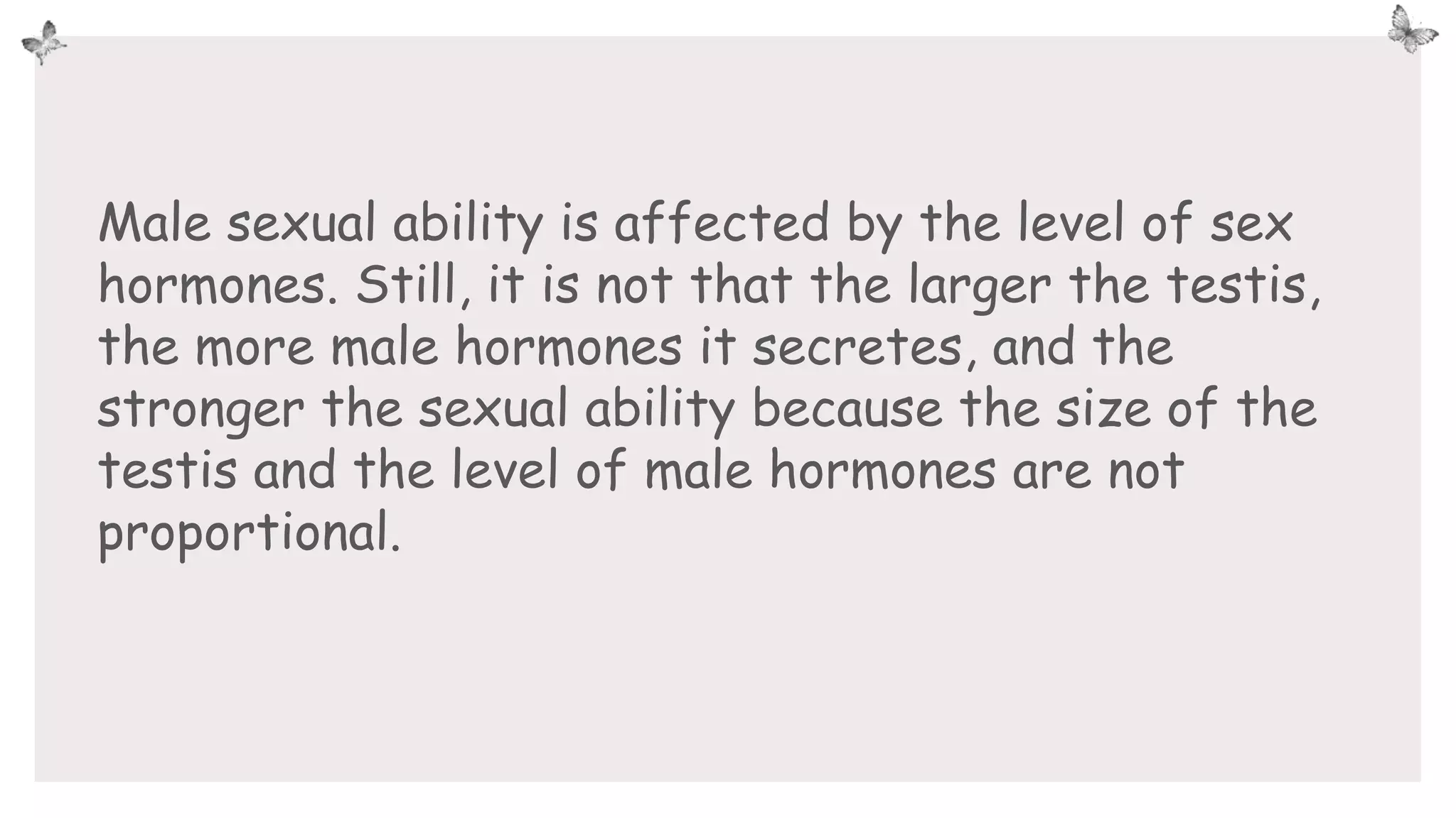 Sexual Health: Your Testicle Size Says a Lot | PPTX | Sexual Conditions ...