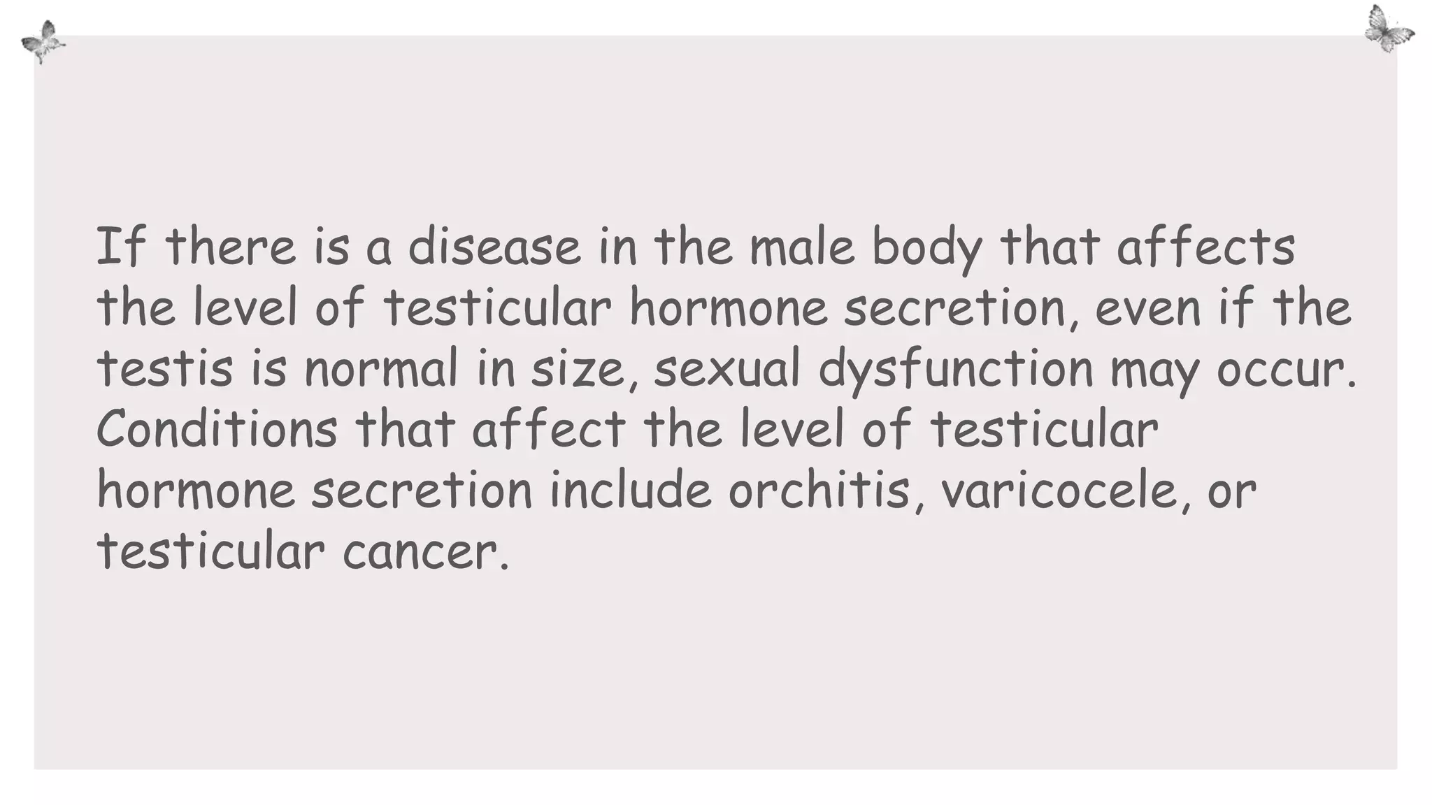 Sexual Health: Your Testicle Size Says a Lot | PPTX | Sexual Conditions ...