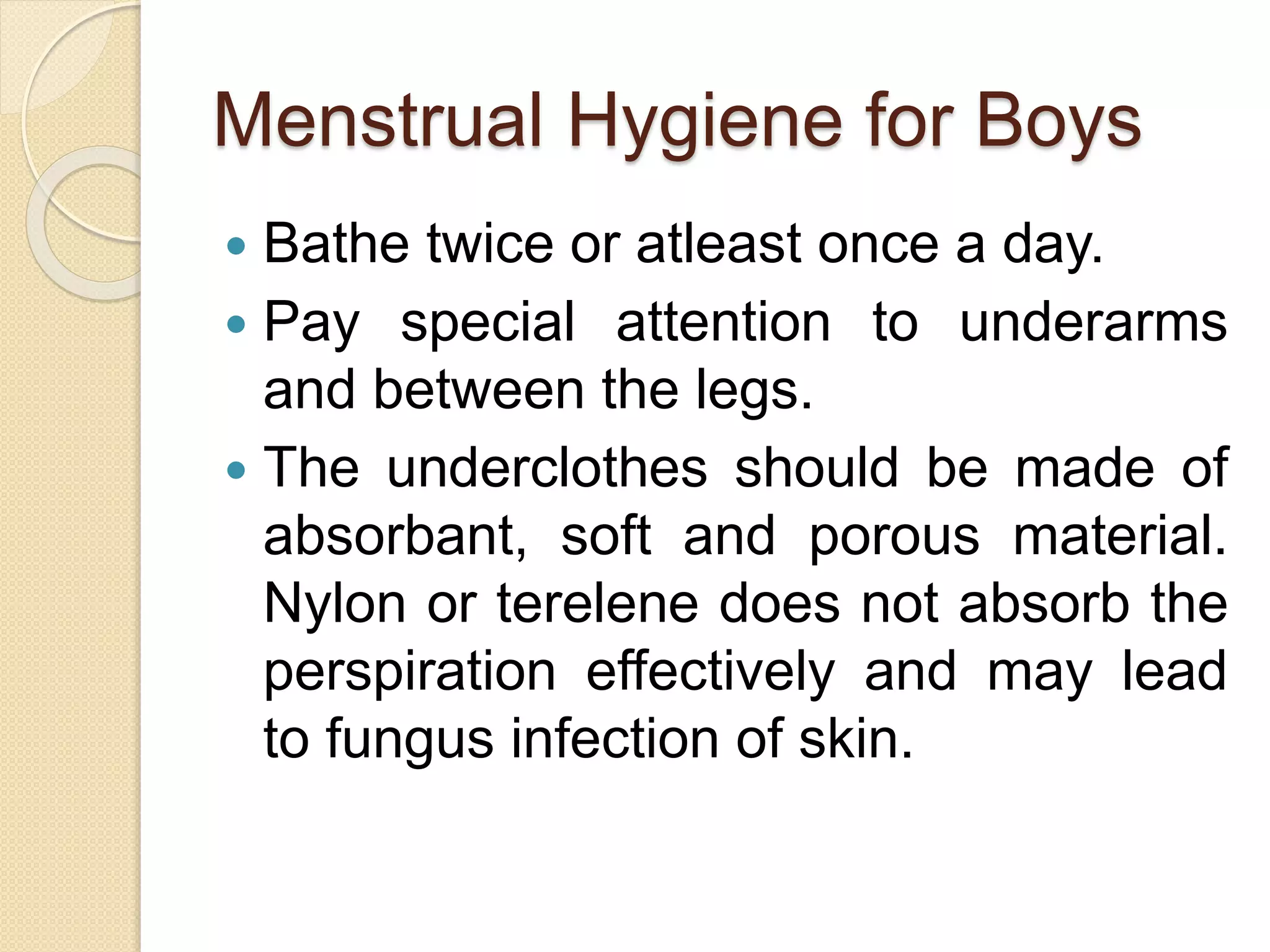 Sexual & Hygienic Education to Teenagers | PPTX